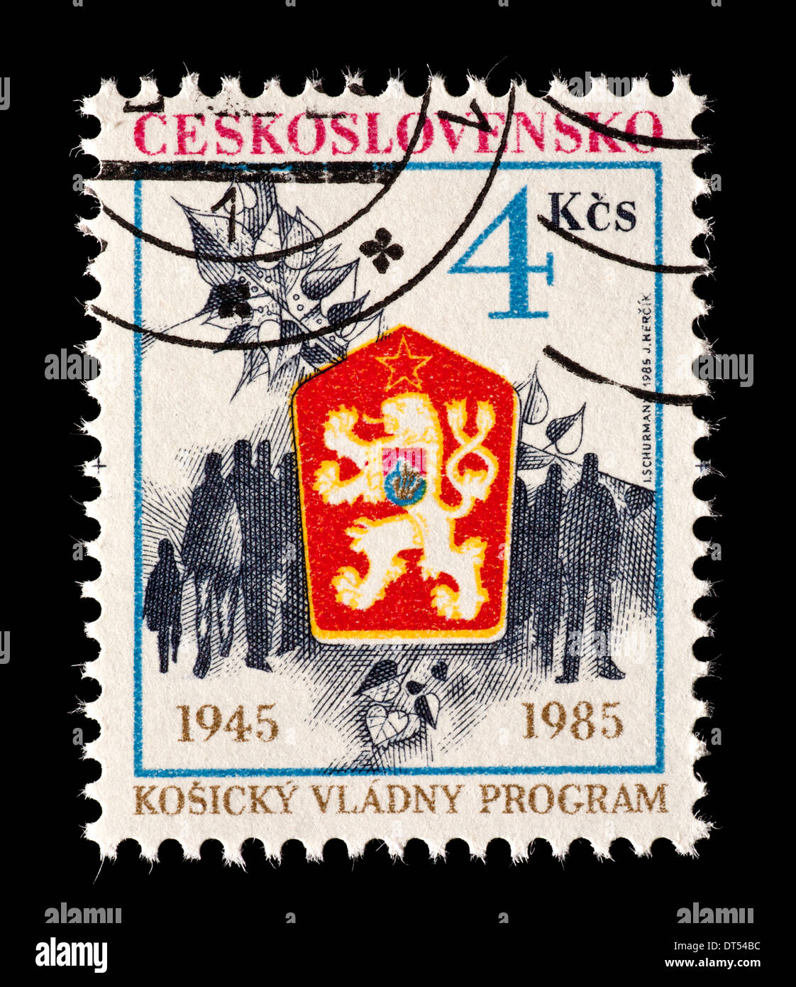 Postage stamp from czechoslovakia issued hi-res stock photography and ...
