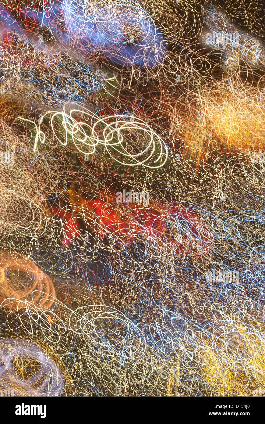 texture of light circles Stock Photo - Alamy