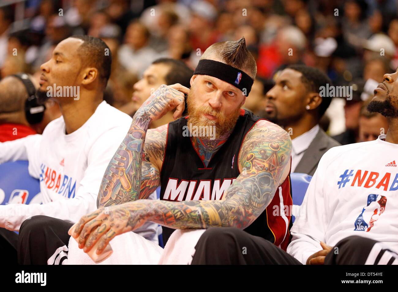 Los Angeles, California, USA. 05th Feb, 2014. Chris Andersen #11 of the ...