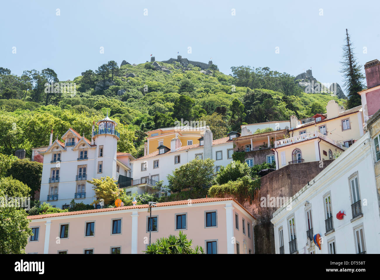 View of Castelo dos Mouros, Sintra, Portugal Stock Photo - Alamy