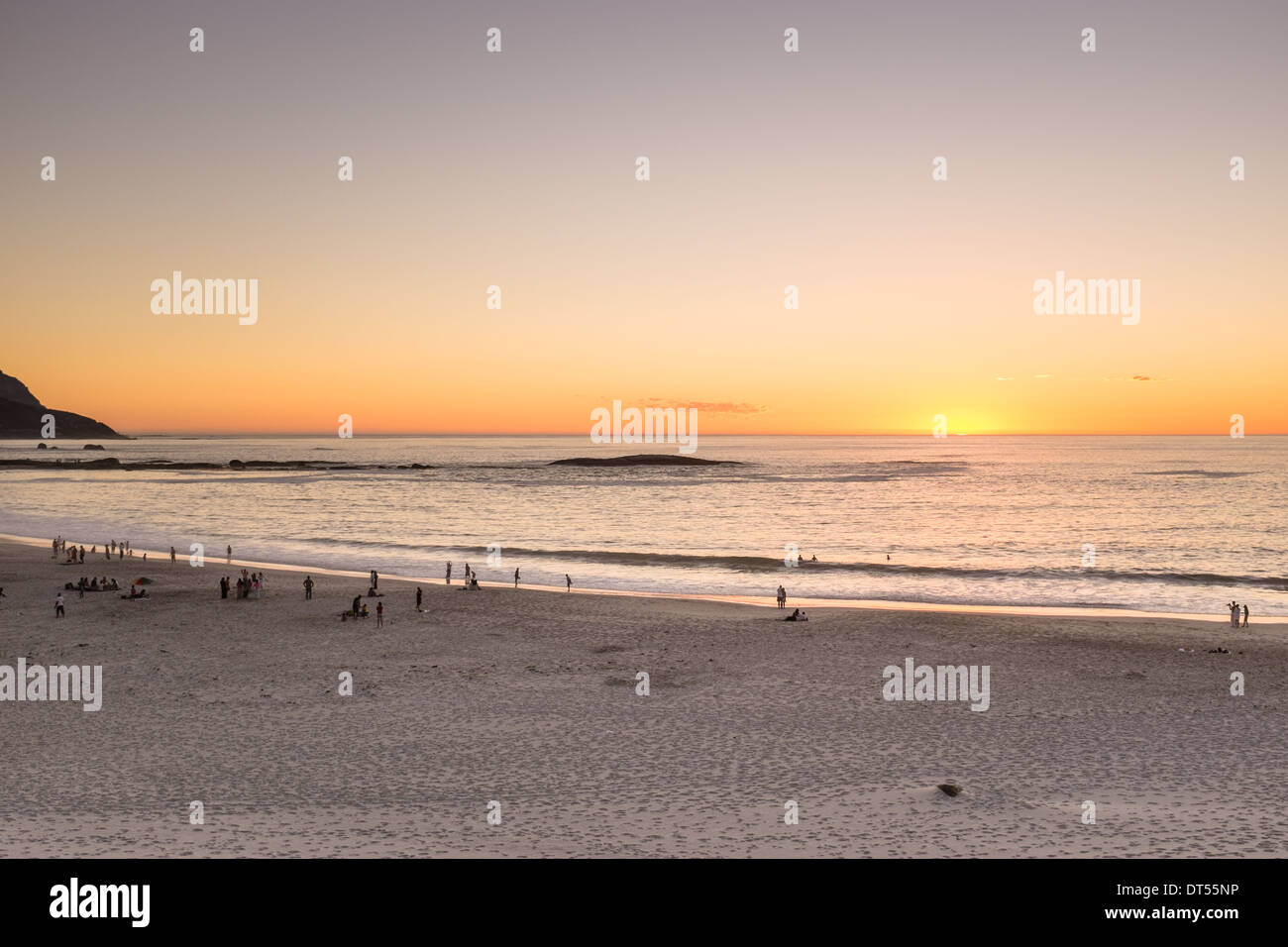 Sunset, Camps Bay, Cape Town, South Africa Stock Photo - Alamy