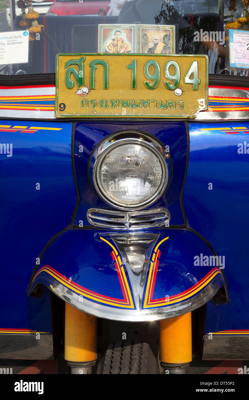 Blue rickshaw hi-res stock photography and images - Alamy