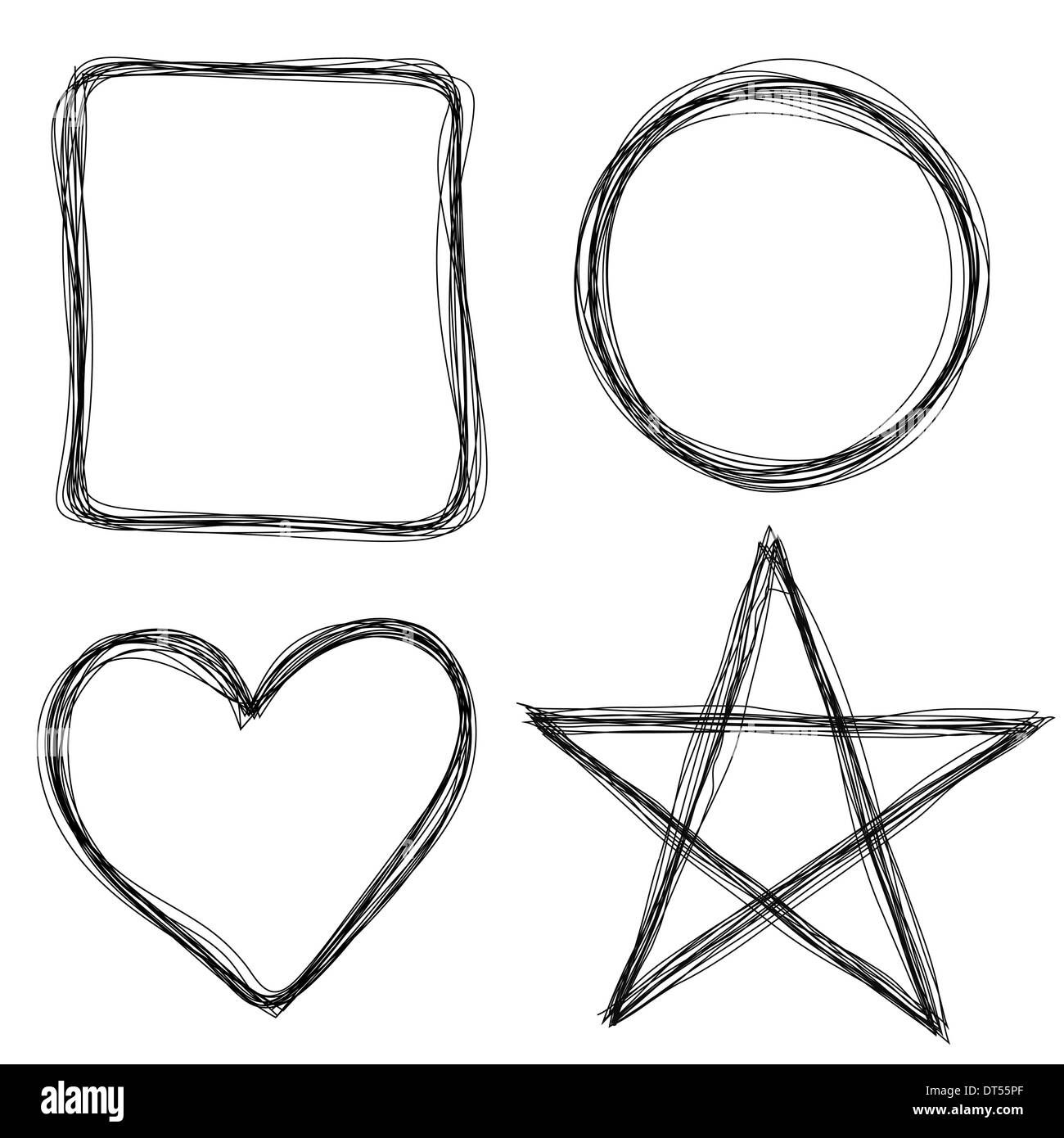 Drawn frames hi-res stock photography and images - Alamy