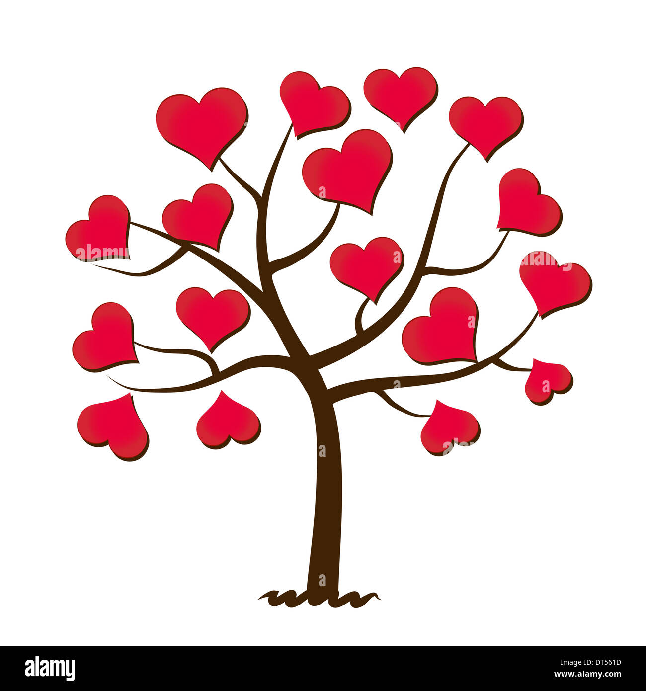 Tree of love Stock Photo - Alamy
