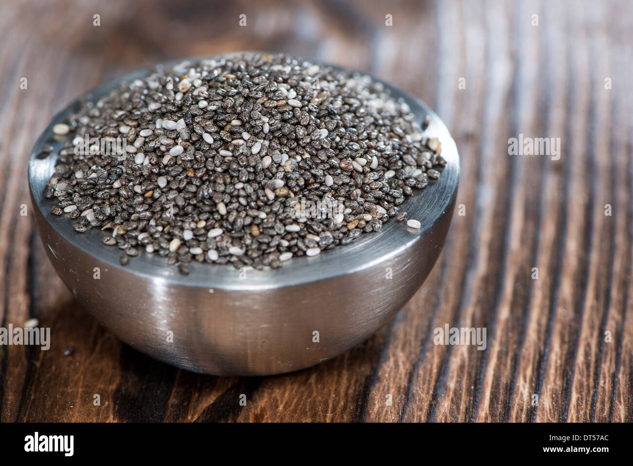 Small pile of chia seeds hi-res stock photography and images - Alamy