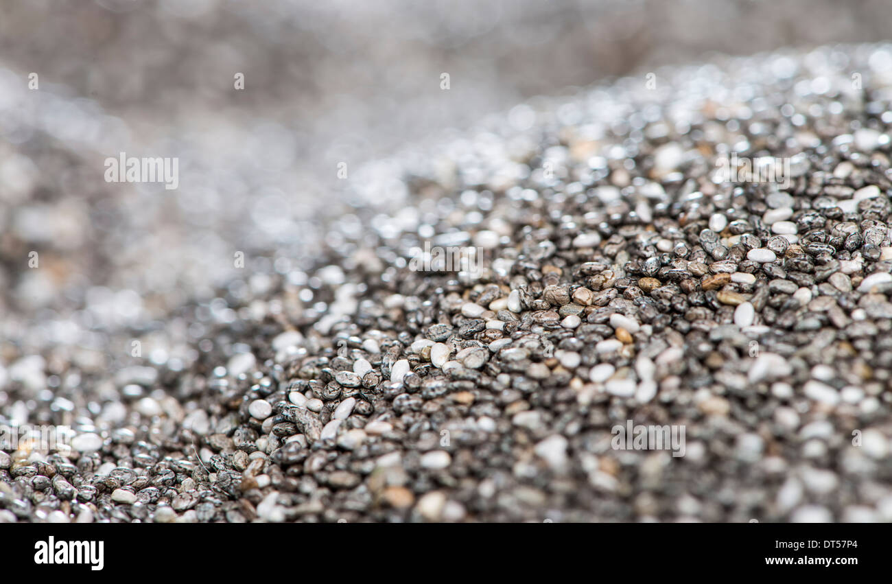 Heap of Chia Seeds (image for background use Stock Photo - Alamy