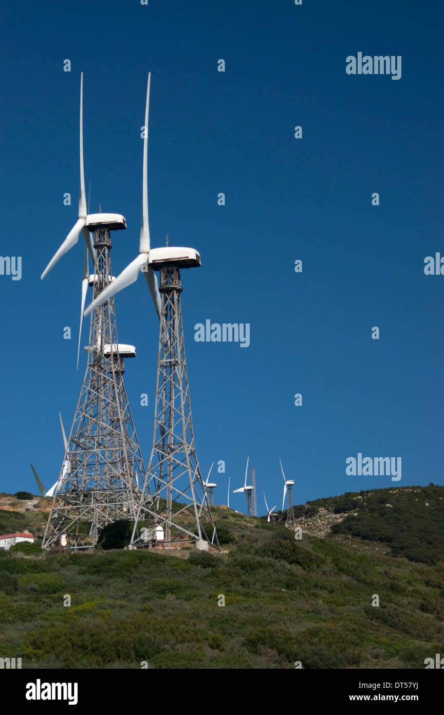 Gibraltar wind turbines hi-res stock photography and images - Alamy