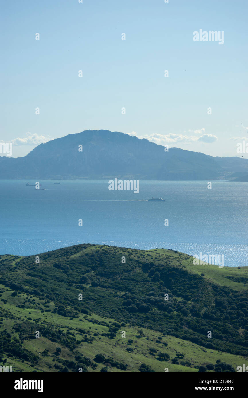 The strait of Gibraltar Stock Photo - Alamy
