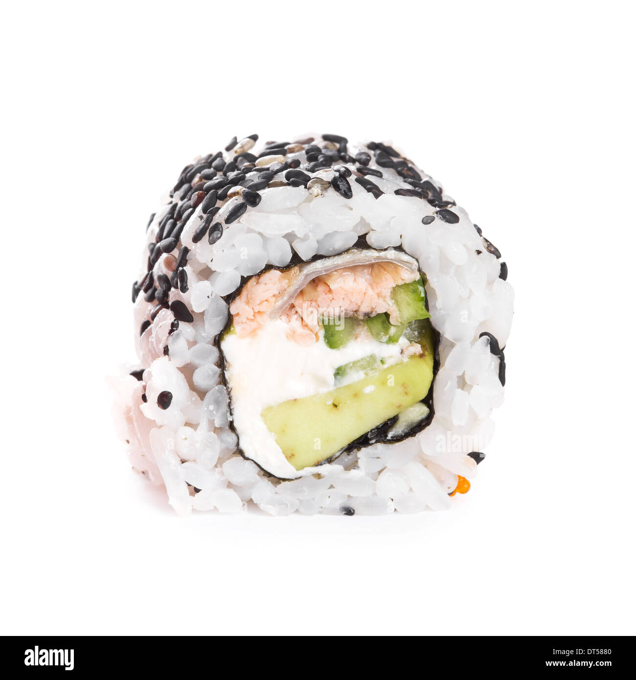 Traditional Japan food - sushi roll Stock Photo - Alamy
