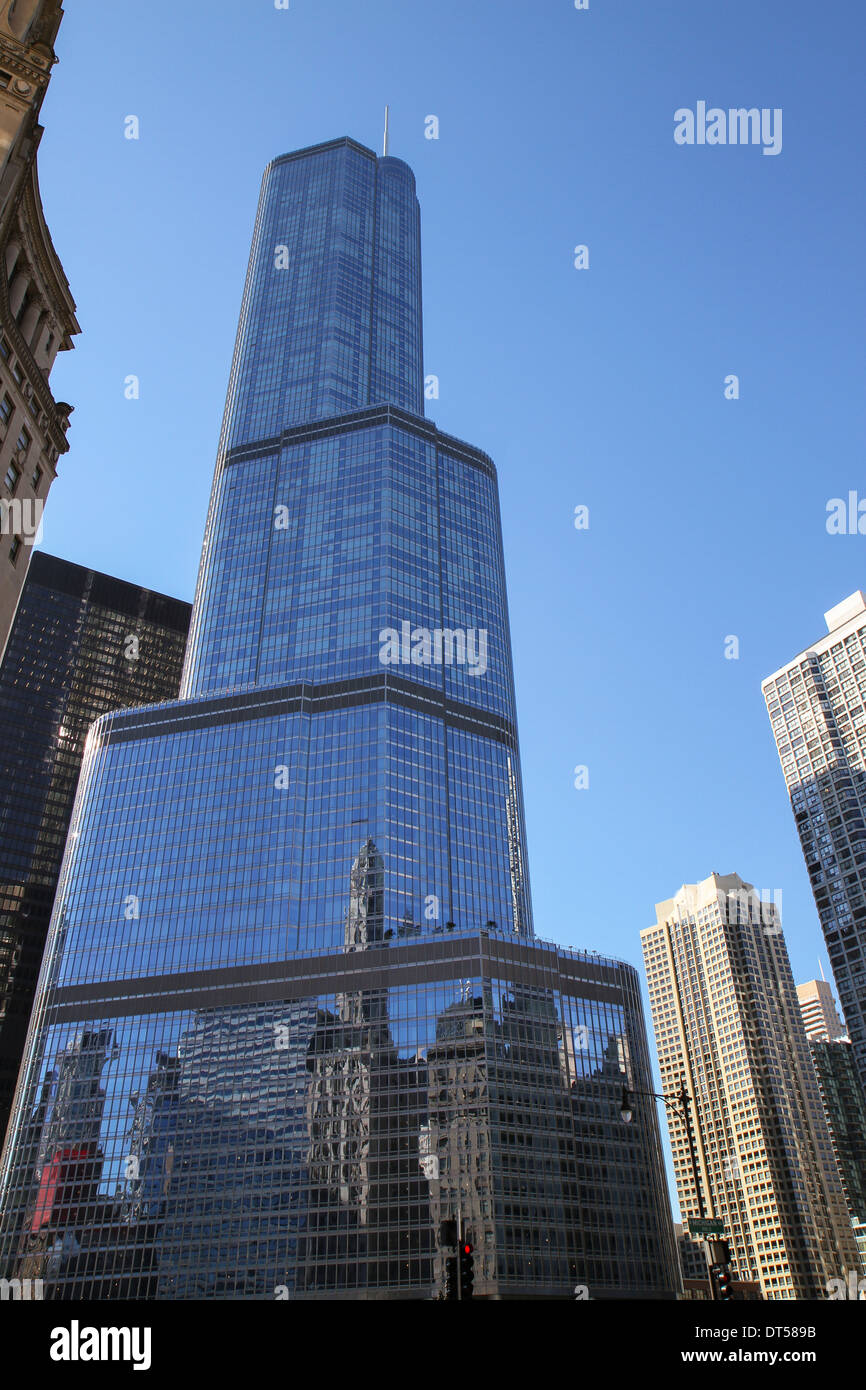 Trump International Hotel and Tower, Chicago, Illinois Stock Photo - Alamy