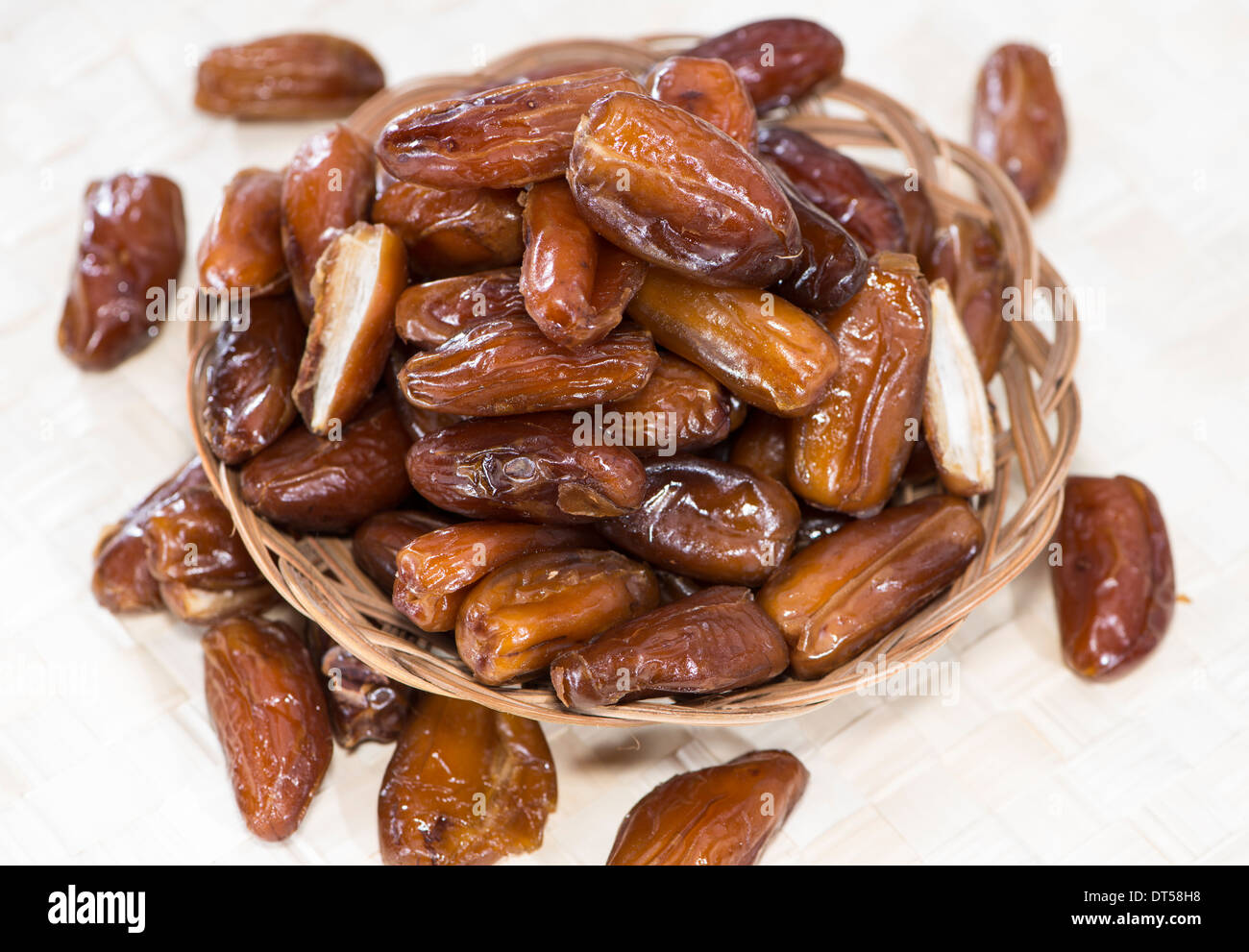 Tasty dried dates in hi-res stock photography and images - Alamy