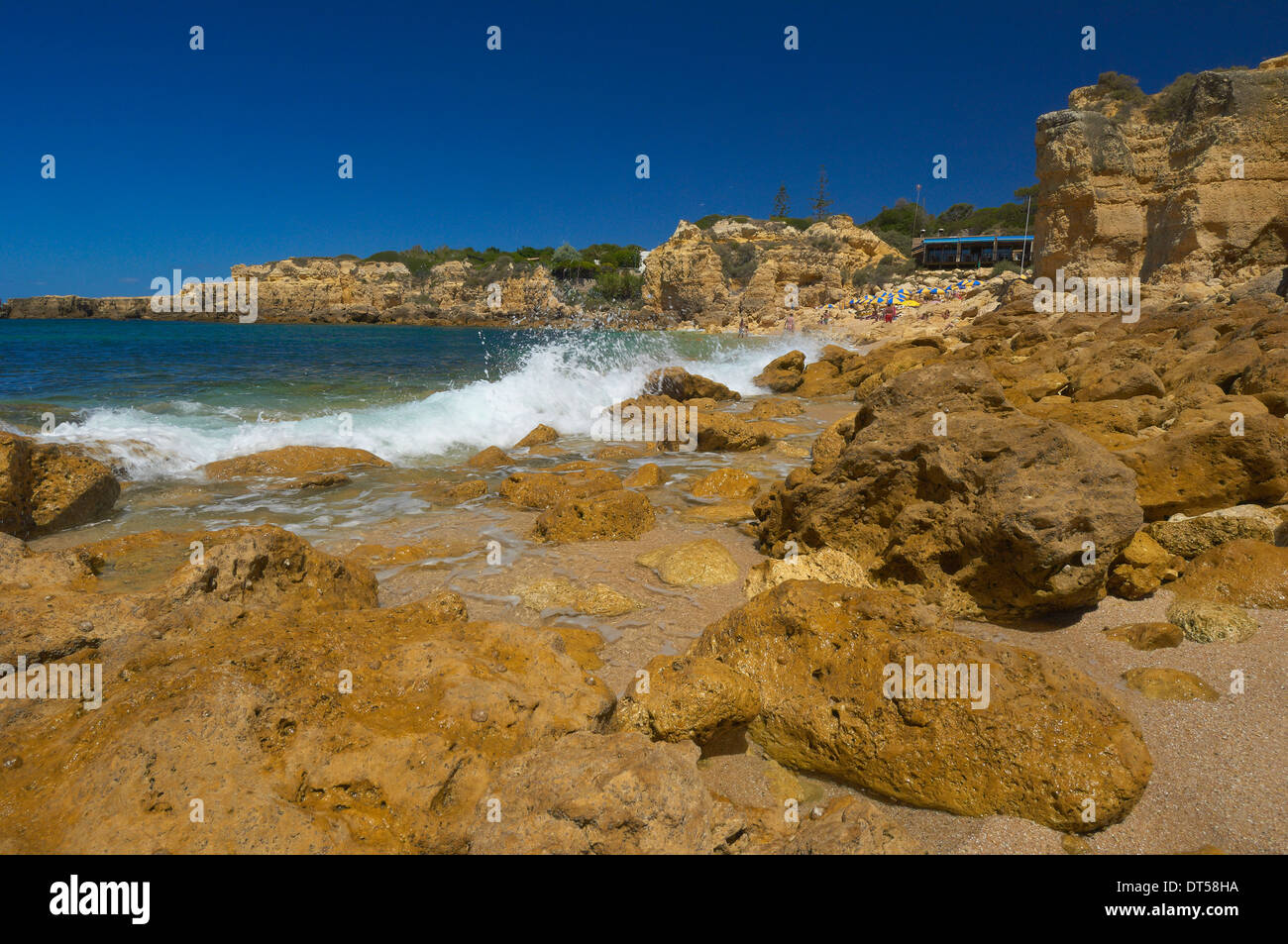 Do Castelo Beach, Albufeira, Praia Do Castelo, Algarve, Portugal ...