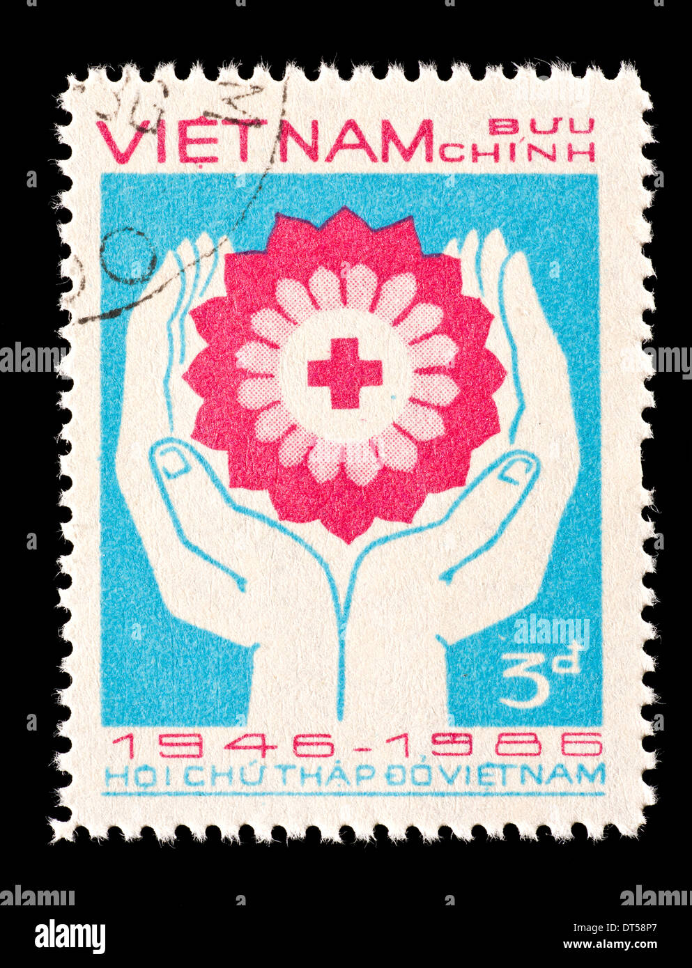 Vietnamese postage stamp hi-res stock photography and images - Alamy