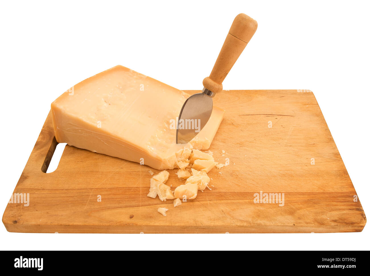 Parmesan cheese with parmesan knife hi-res stock photography and images ...