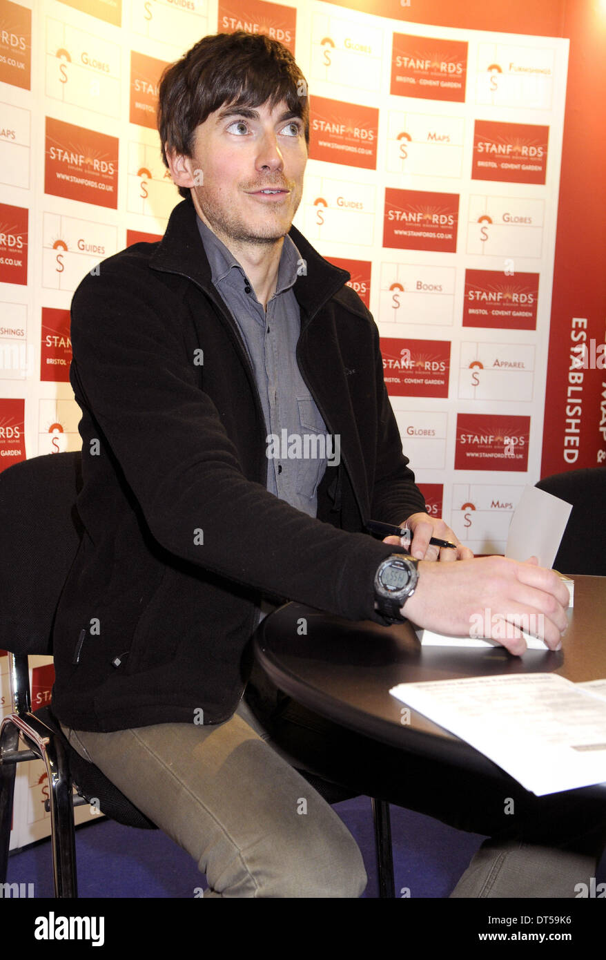 London, UK. 9th Feb, 2014. Simon Reeve at the Destinations - The ...