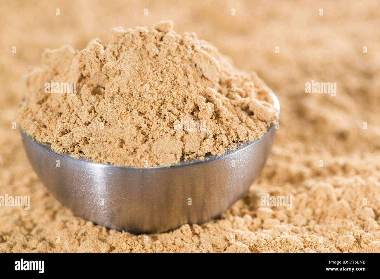 Fresh Ginger Powder (detailed close-up background picture Stock Photo ...
