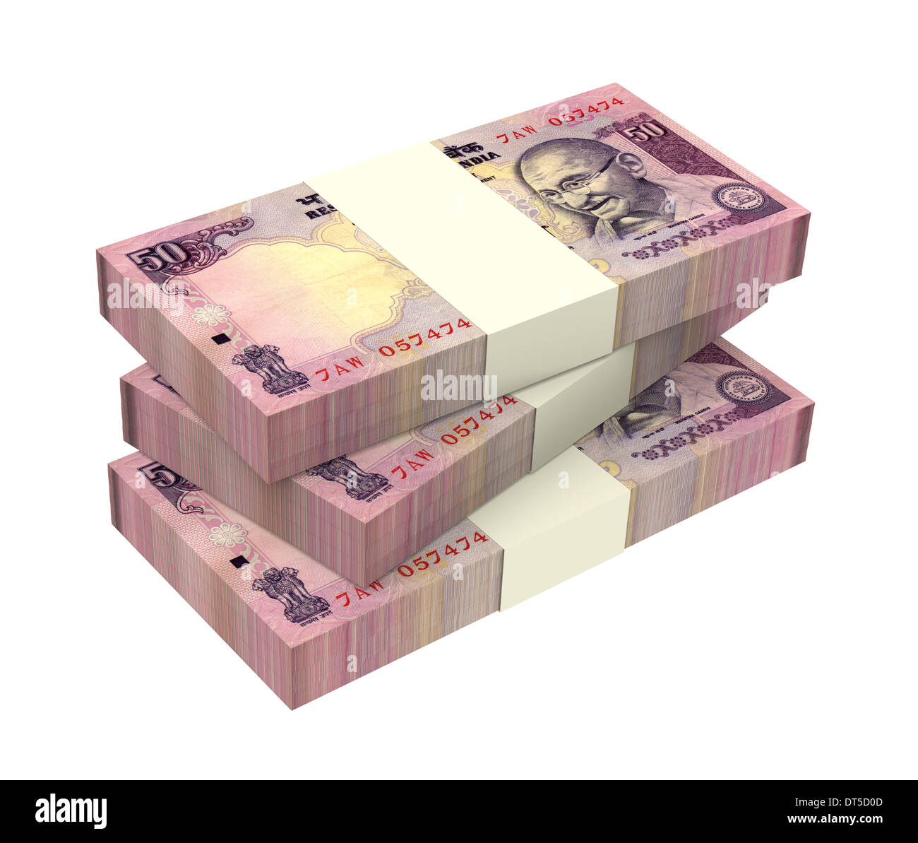 50 rupee note Cut Out Stock Images & Pictures - Alamy