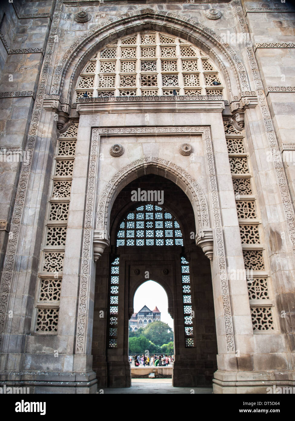 Arches of the Gateway of India Stock Photo - Alamy