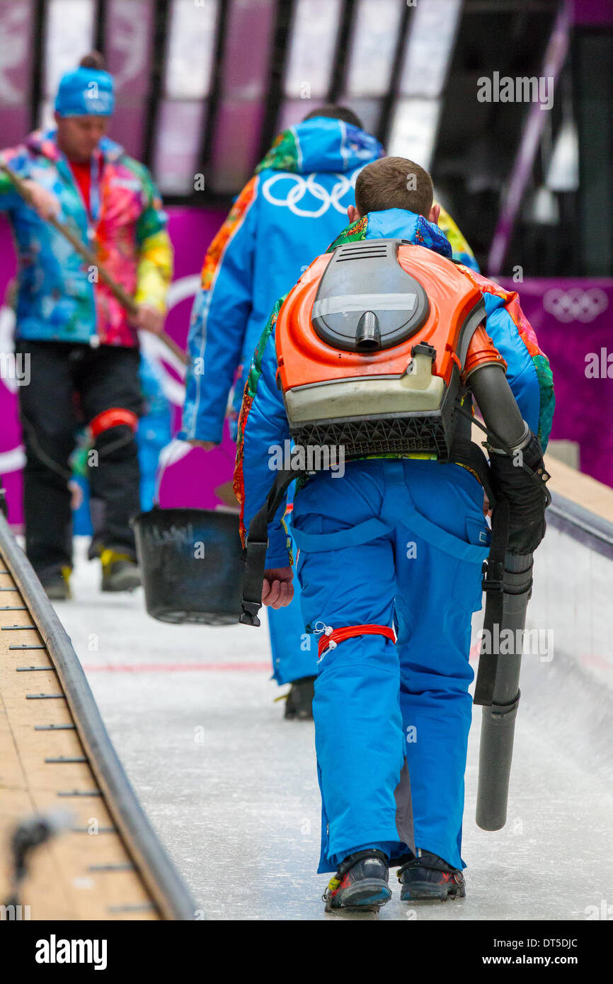 Luge sleds hi-res stock photography and images - Alamy