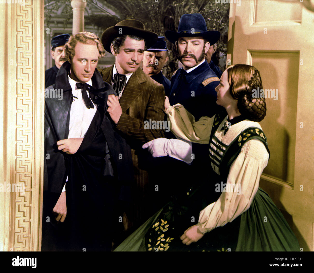 LESLIE HOWARD, CLARK GABLE, OLIVIA DE HAVILLAND, GONE WITH THE WIND ...