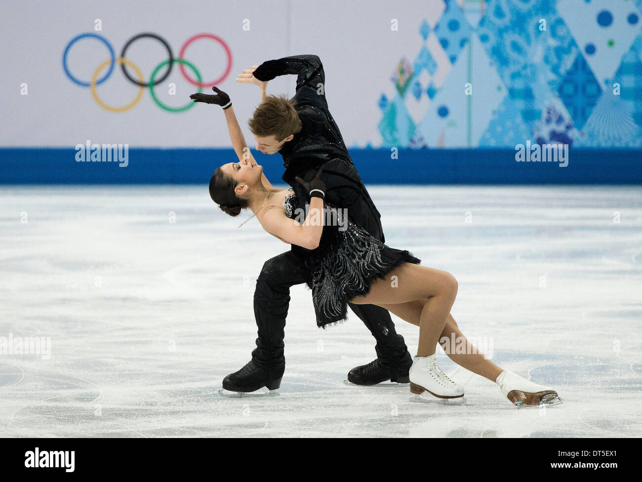 Sochi, Russia. 9th Feb, 2014. Nikita Katsalapov and Elena Ilinykh of ...