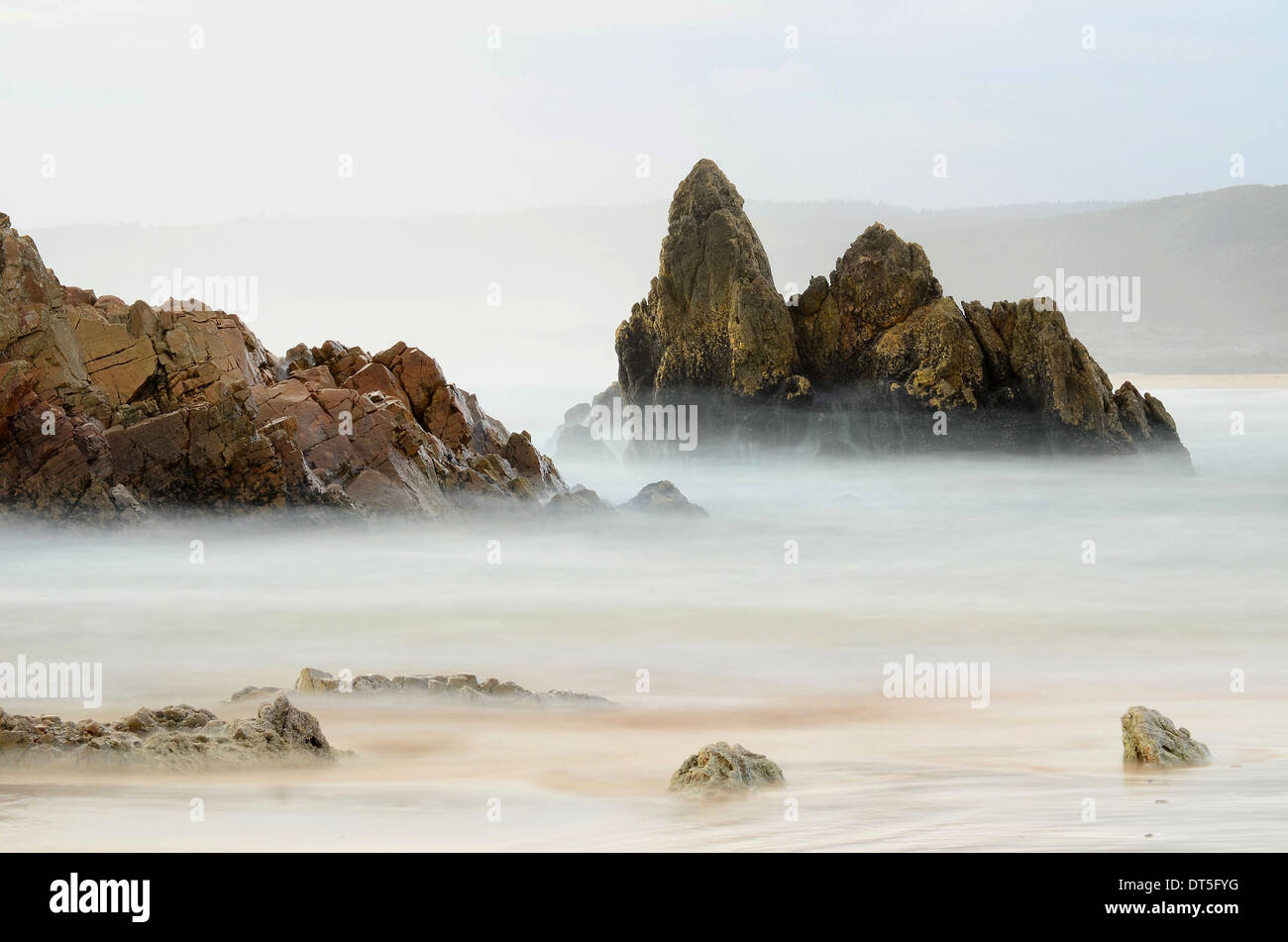 Smooth beach romantic Stock Photo - Alamy