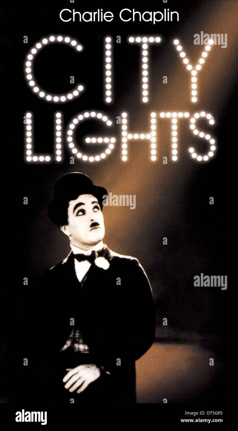 CHARLES CHAPLIN POSTER CITY LIGHTS (1931 Stock Photo - Alamy