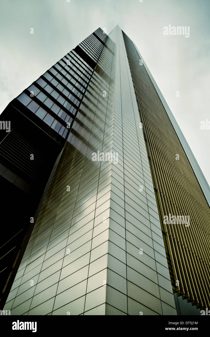 Crystal Tower, skyscraper of Madrid, placed in financial zone ,four ...