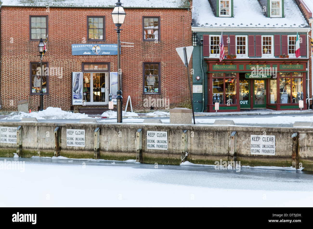 Annapolis in winter hi-res stock photography and images - Alamy