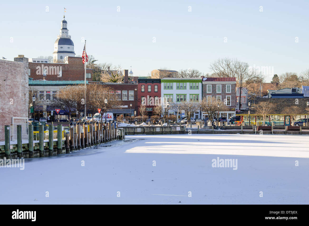 Annapolis in winter hi-res stock photography and images - Alamy