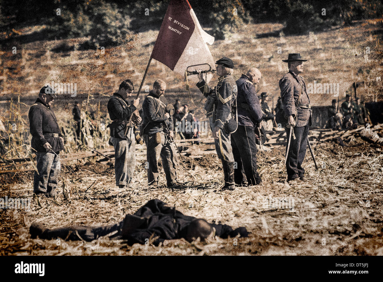 Custer reenactment hi-res stock photography and images - Alamy