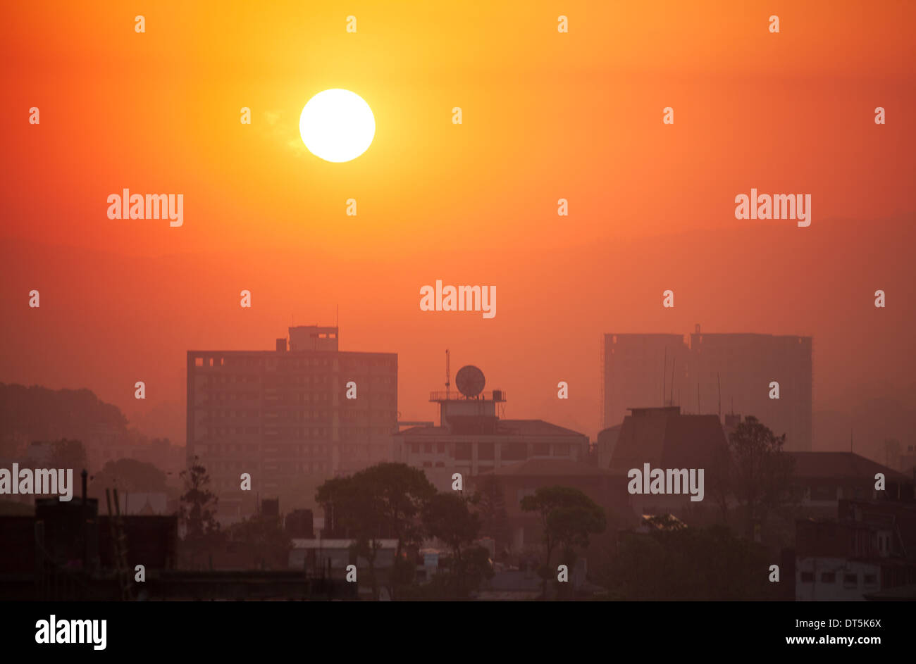 Sun in kathmandu hi-res stock photography and images - Alamy