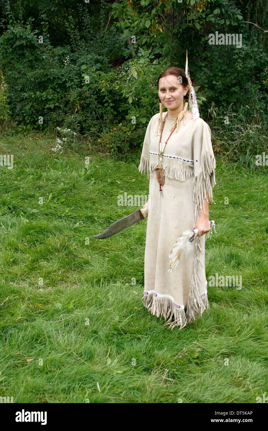 Young Native American Girl