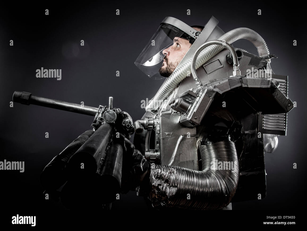 Action man spaceman astronaut hi-res stock photography and images - Alamy