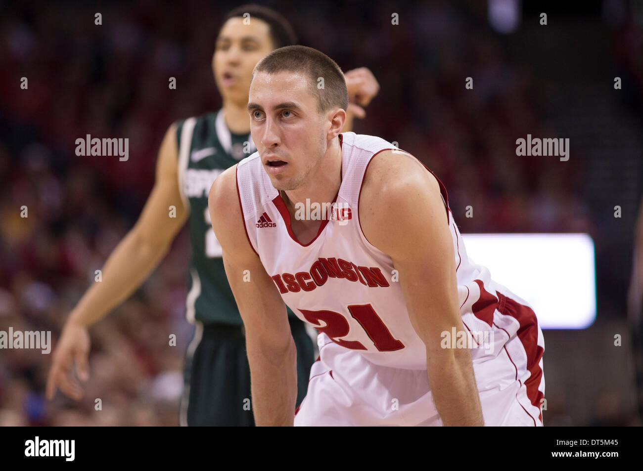 Madison, Wisconsin, USA. 9th Feb, 2014. February 9, 2014: Wisconsin ...