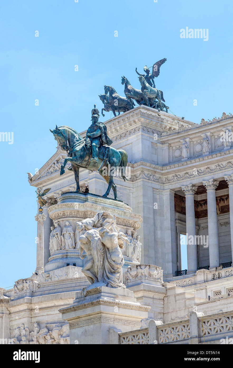 Venice Palace in Rome Stock Photo - Alamy