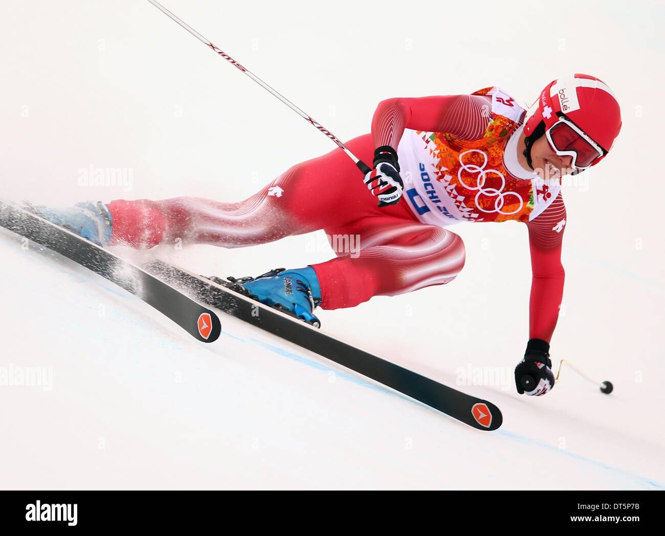 Sochi, Russia. 10th February 2014. Dominique Gisin of Switzerland ...