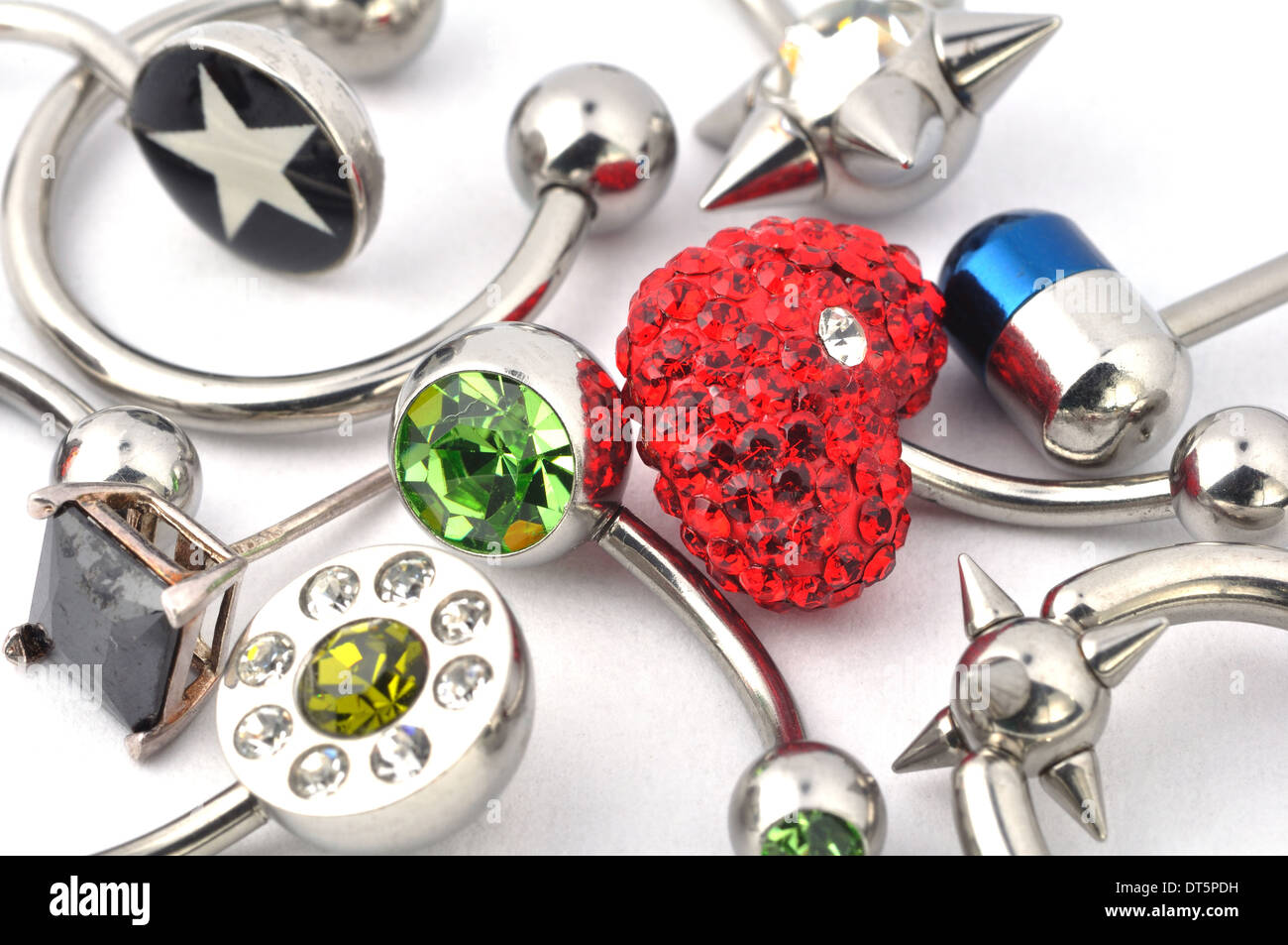 Silver star jewelry hi-res stock photography and images - Alamy