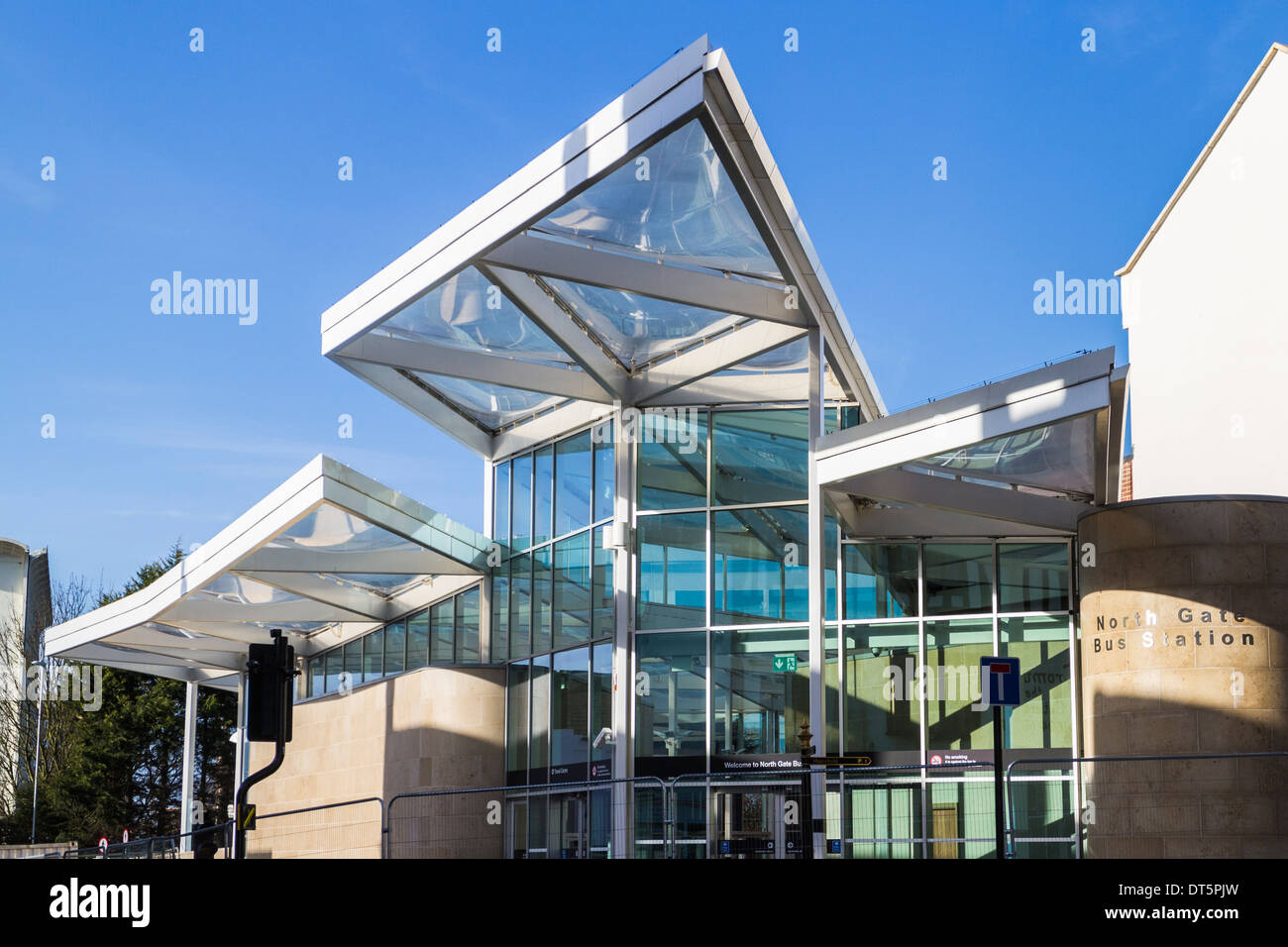 New North Gate bus station - Northampton Stock Photo - Alamy