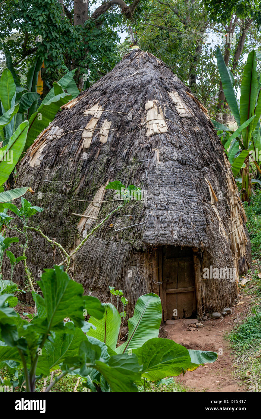 Dorze house structure hi-res stock photography and images - Alamy
