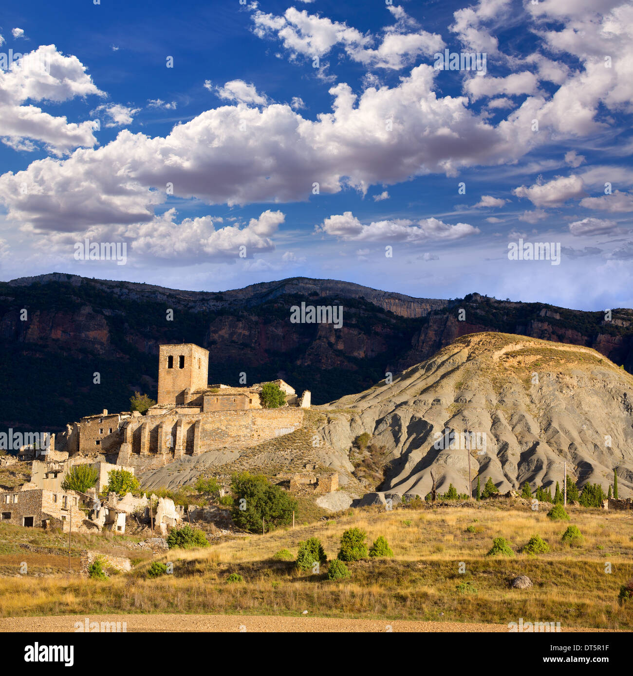 Esco village in Huesca Aragon Pyrenees of Spain Stock Photo - Alamy
