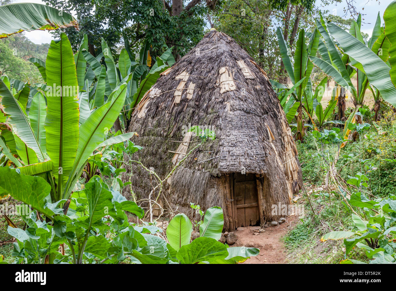 Dorze house structure hi-res stock photography and images - Alamy