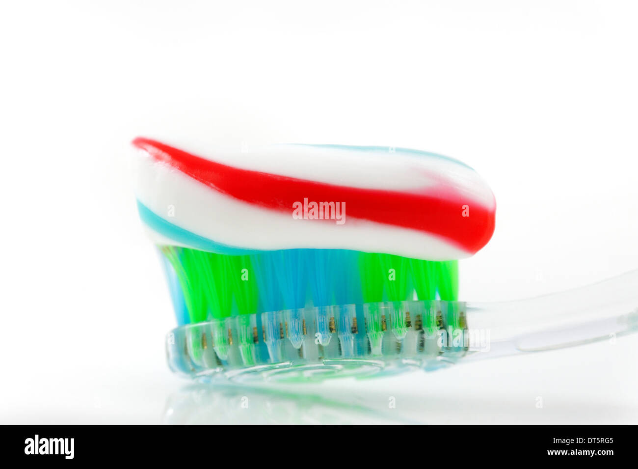 Toothpaste red white striped toothpaste hi-res stock photography and ...