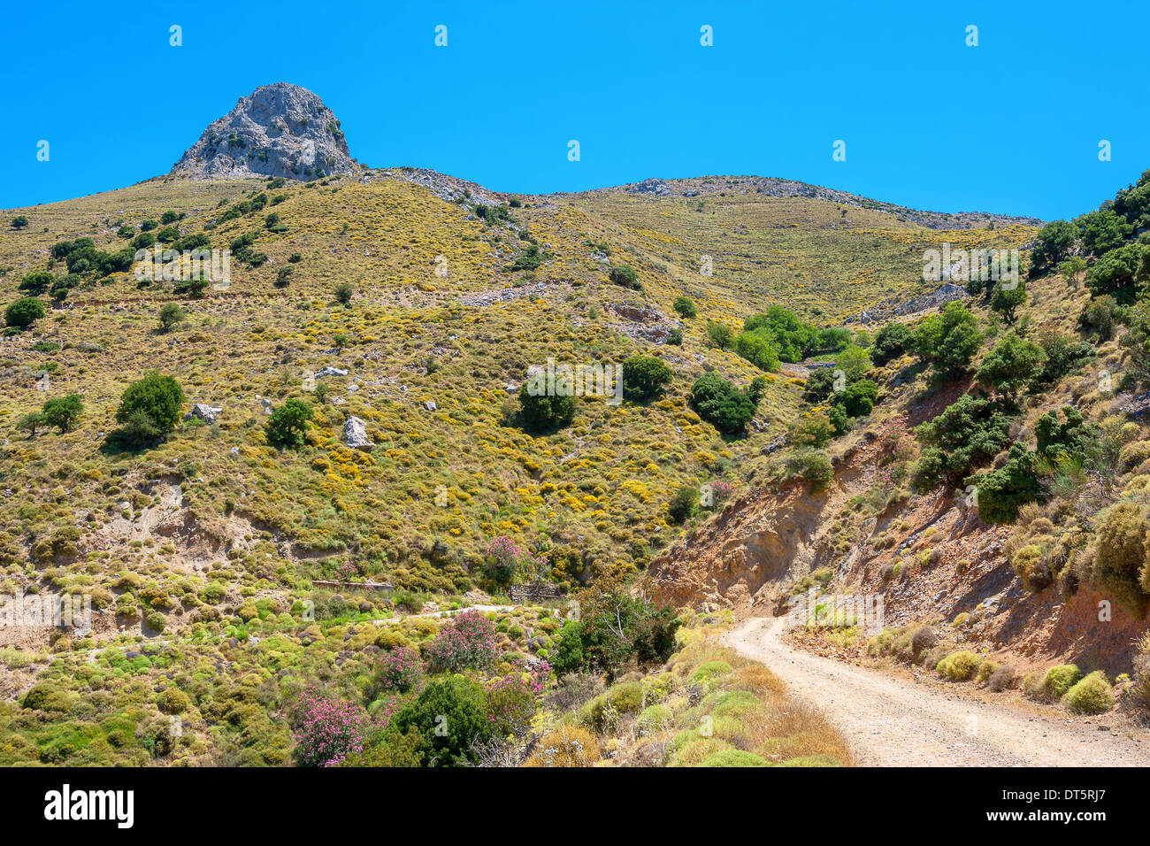 Crete mountain road hi-res stock photography and images - Alamy