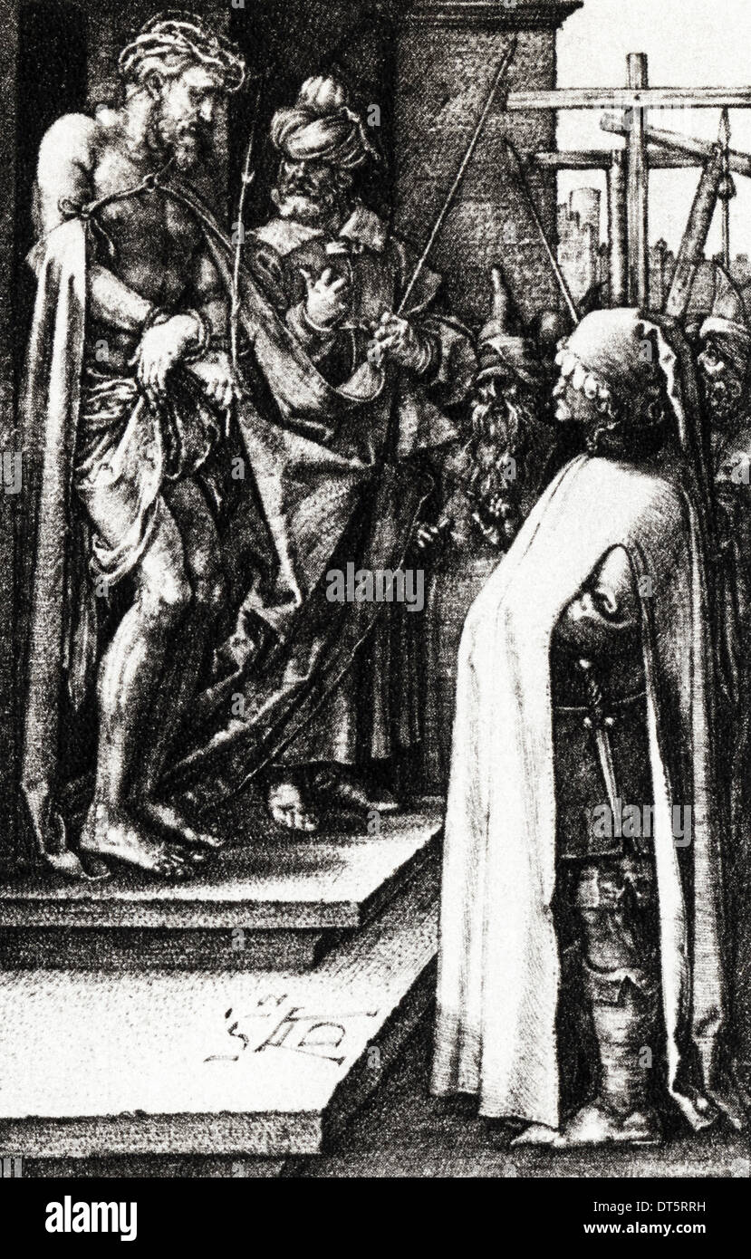 Christ Presented to the People (from The Engraved Passion) engraving by ...