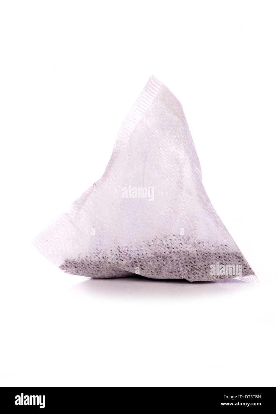 pyramid tea bag studio cutout Stock Photo - Alamy
