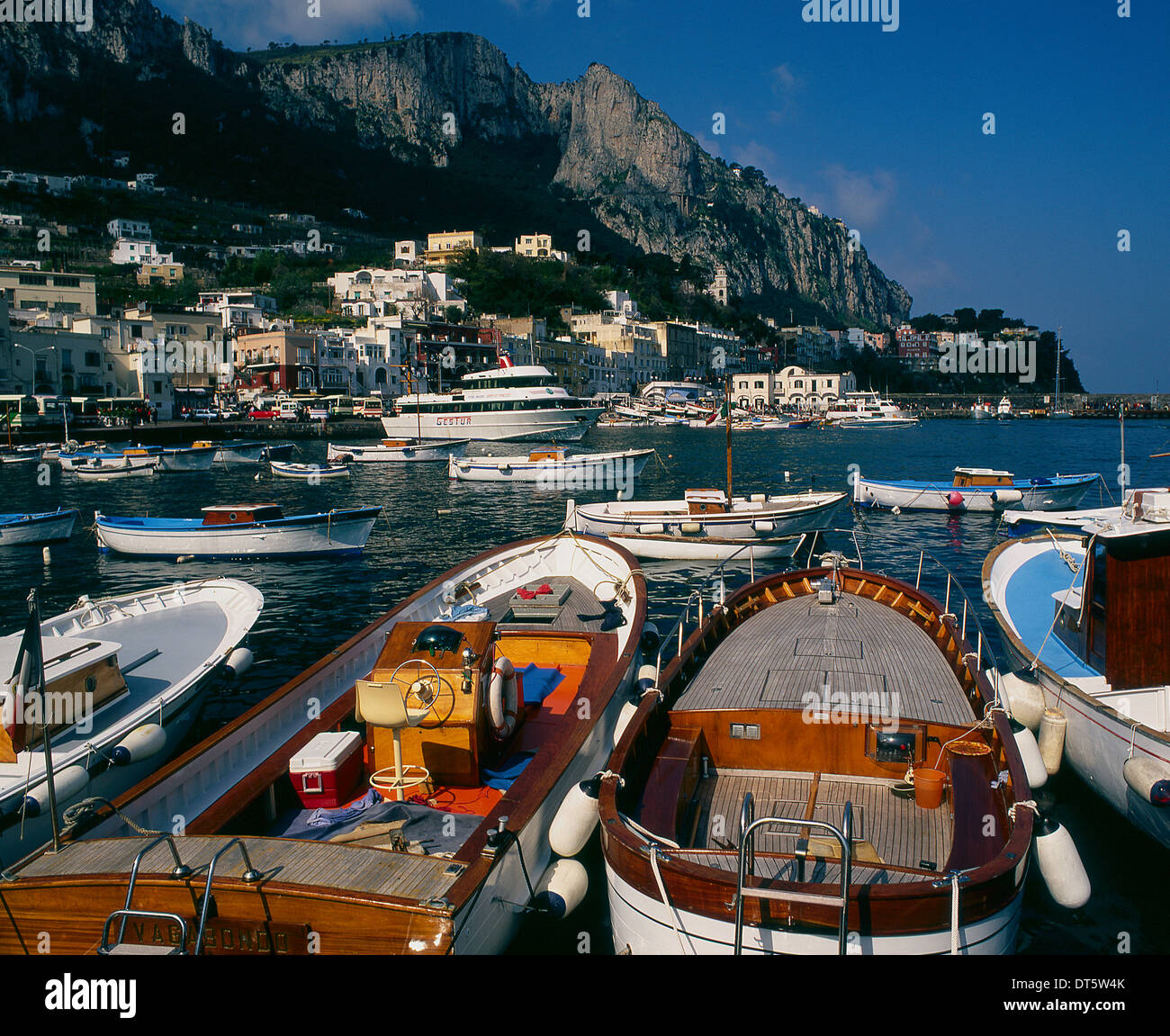 Marina Grande Capri Stock Photo - Alamy