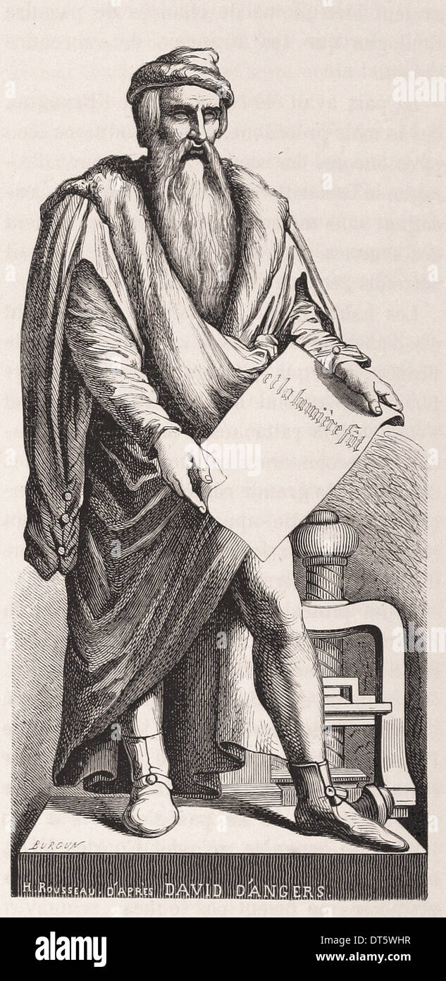 Gutenberg portrait hi-res stock photography and images - Alamy