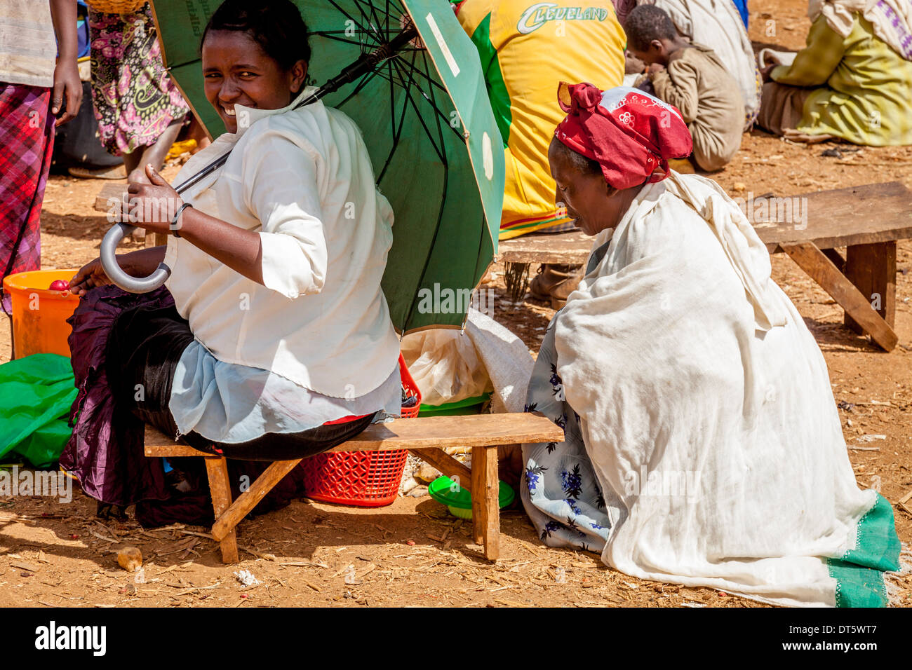 The Thursday Market In The Dorze Village Of Hayto, near Arba Minch ...