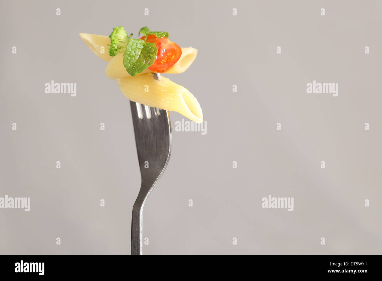 Pasta is a generic term for italian variants of noodles Stock Photo - Alamy